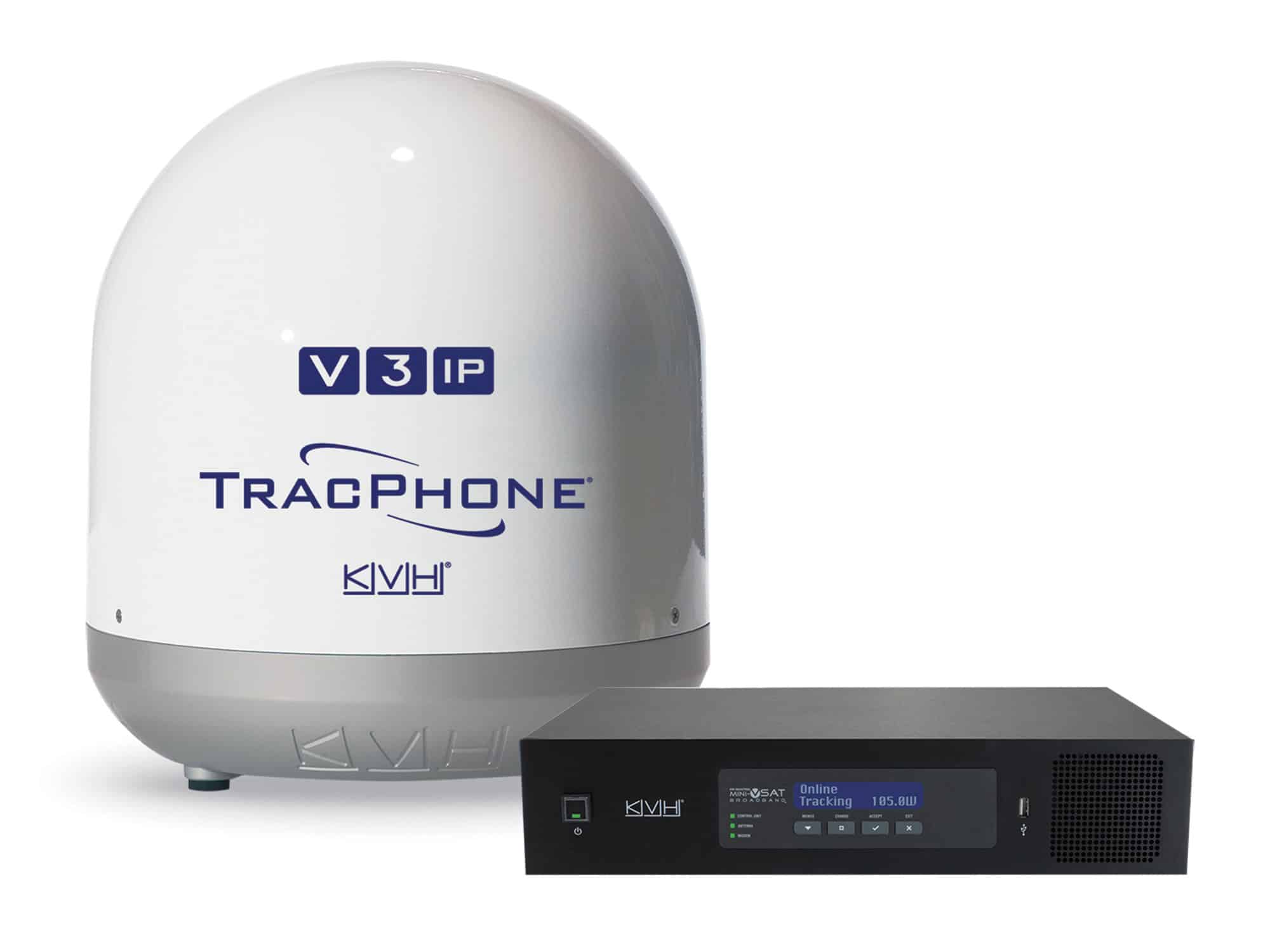 KVH TracPhone V3-IP | Marlin