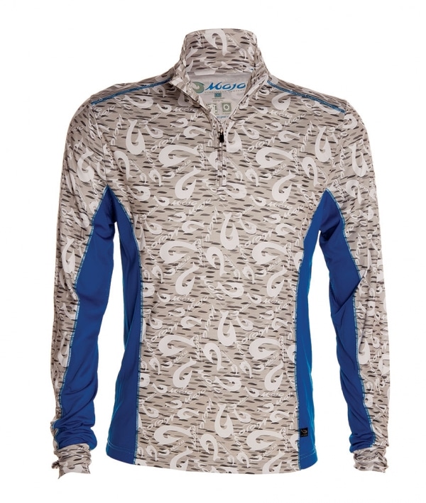 Mojo Ultimate Guide Zip Performance Shirt | Marlin