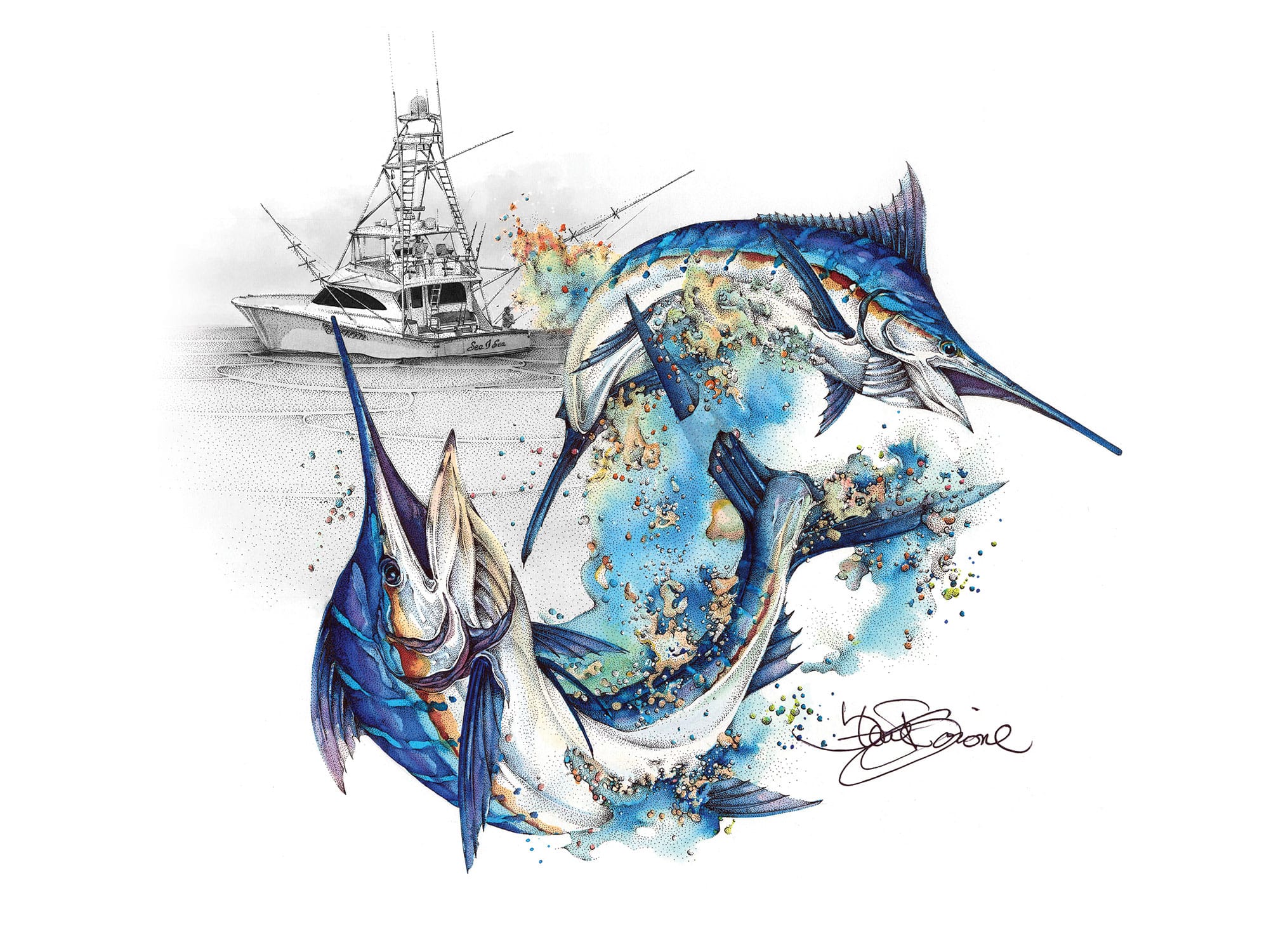2017 Marlin Offshore-Inspired Art Gallery | Marlin