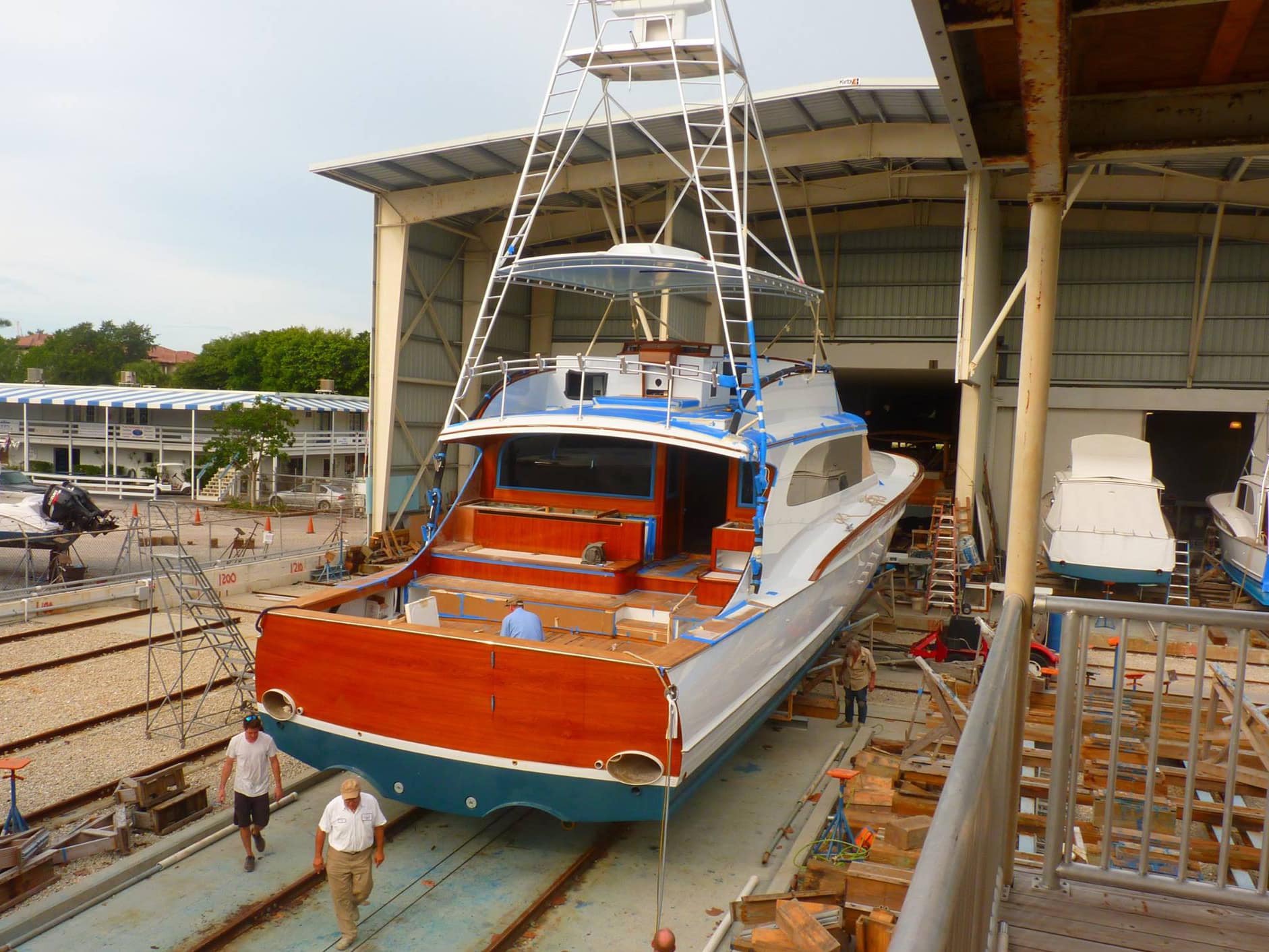 Michael Rybovich & Sons Splashes Hull No. 2 | Marlin