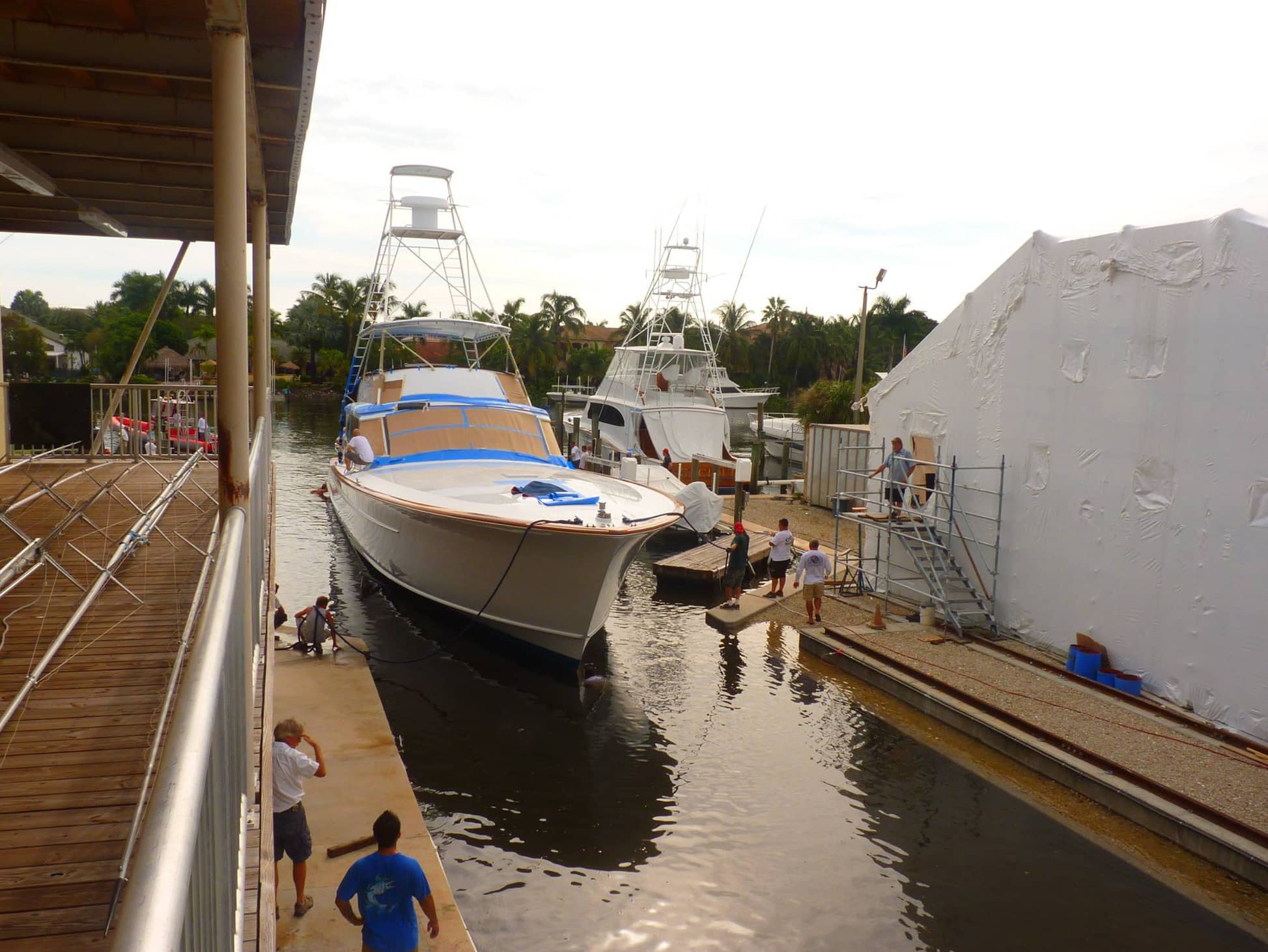 Michael Rybovich & Sons Splashes Hull No. 2 | Marlin