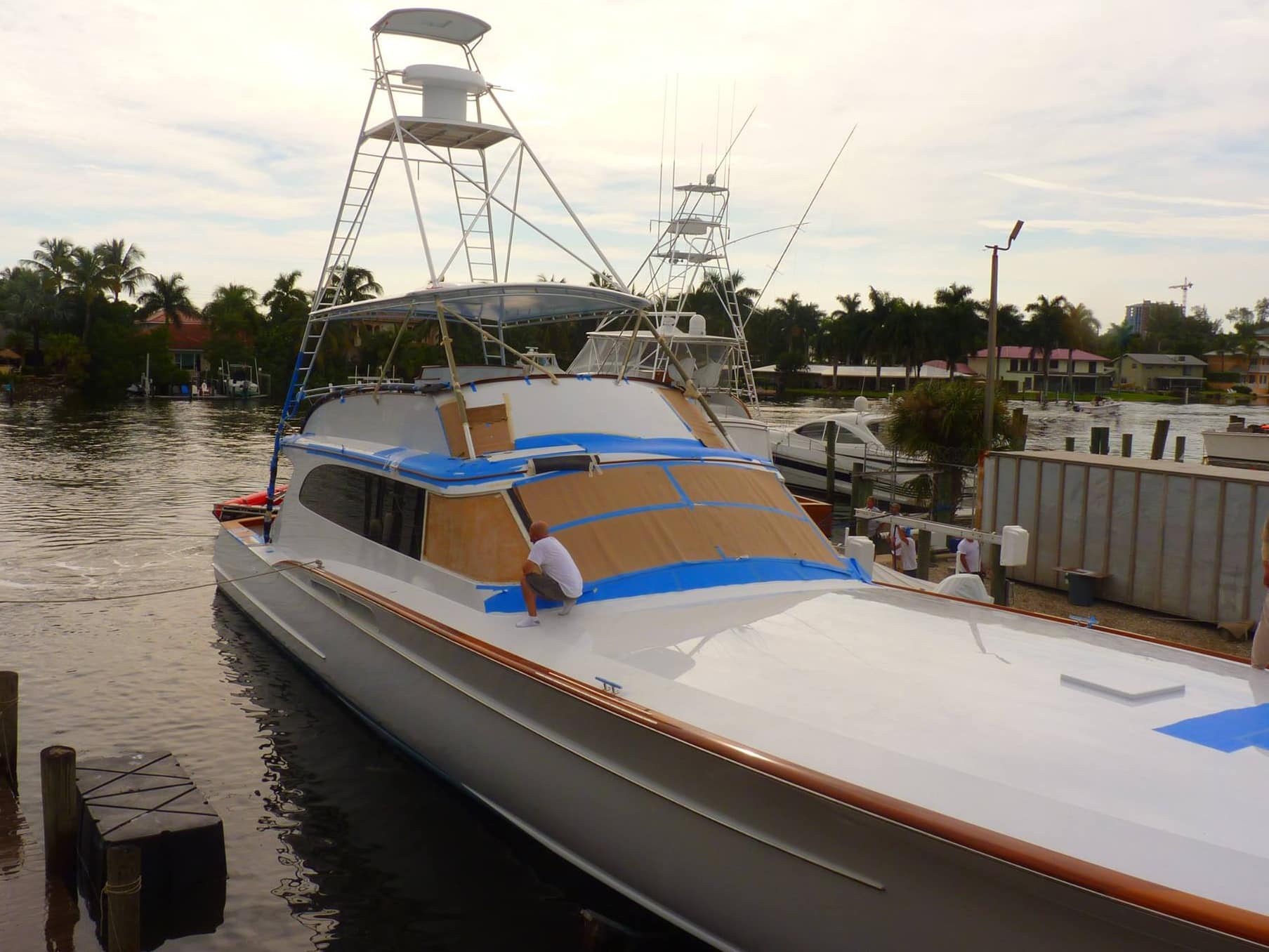 Michael Rybovich & Sons Splashes Hull No. 2 | Marlin
