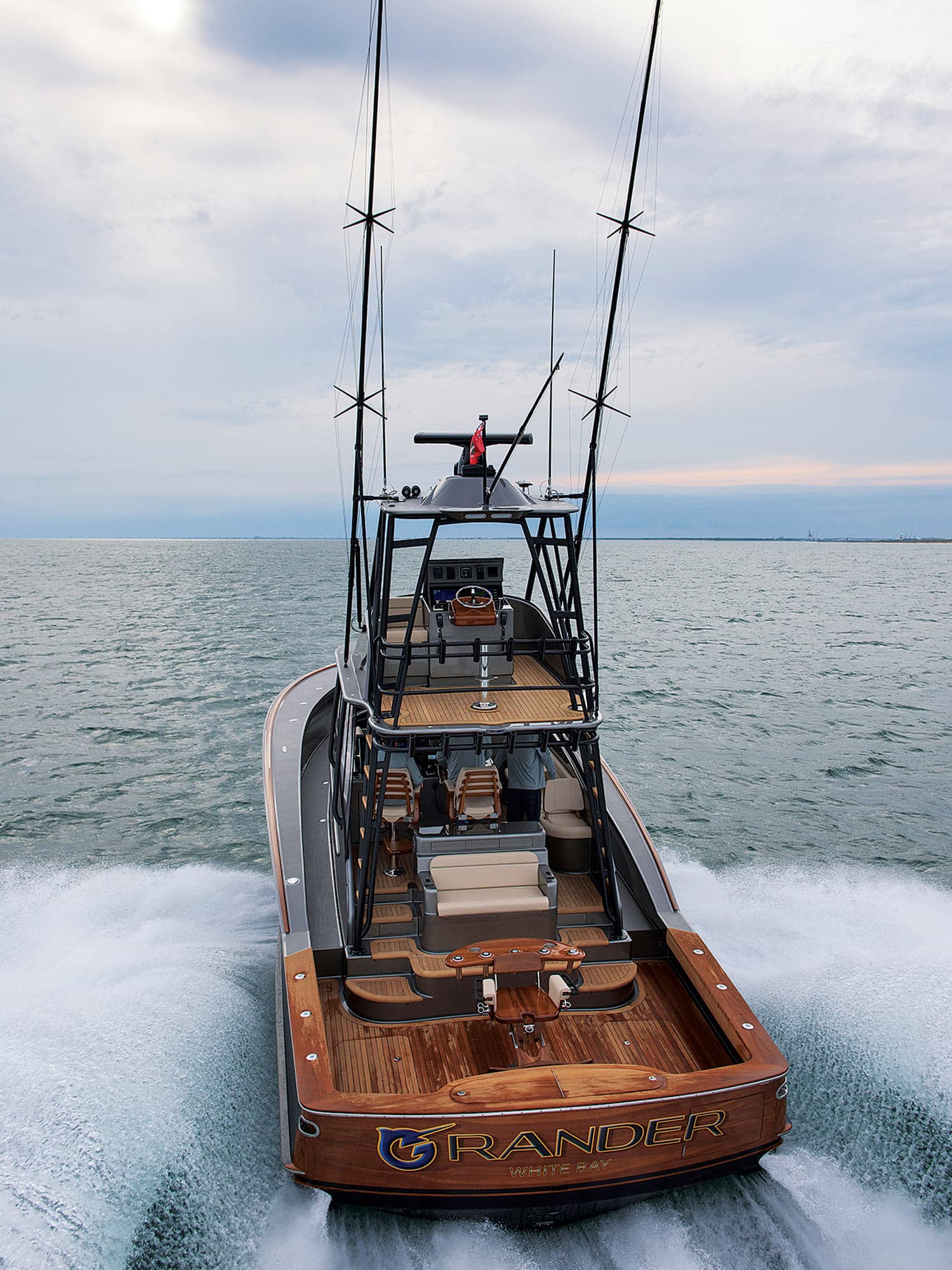 Painted Faux Teak on Sport-Fishing Boats | Marlin
