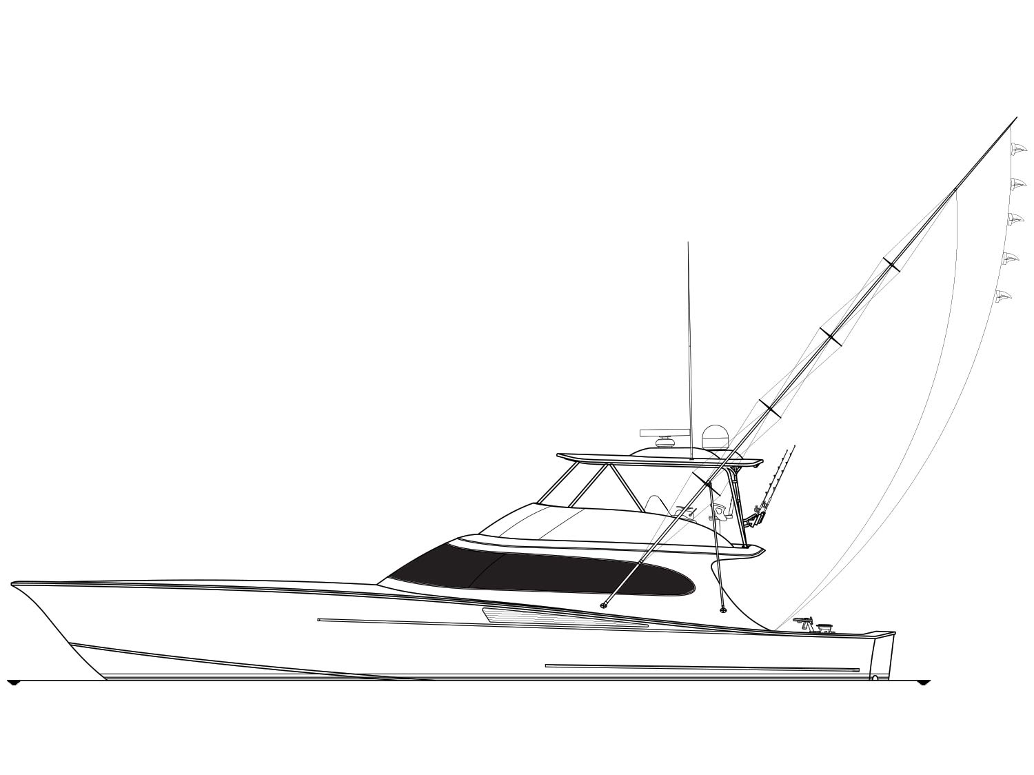 Fishing Boat Sketches