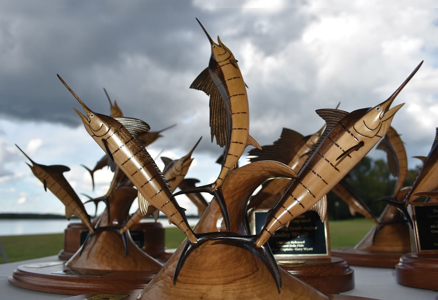 The Art of Creating Show-Stopping Fishing Tournament Trophies | Marlin