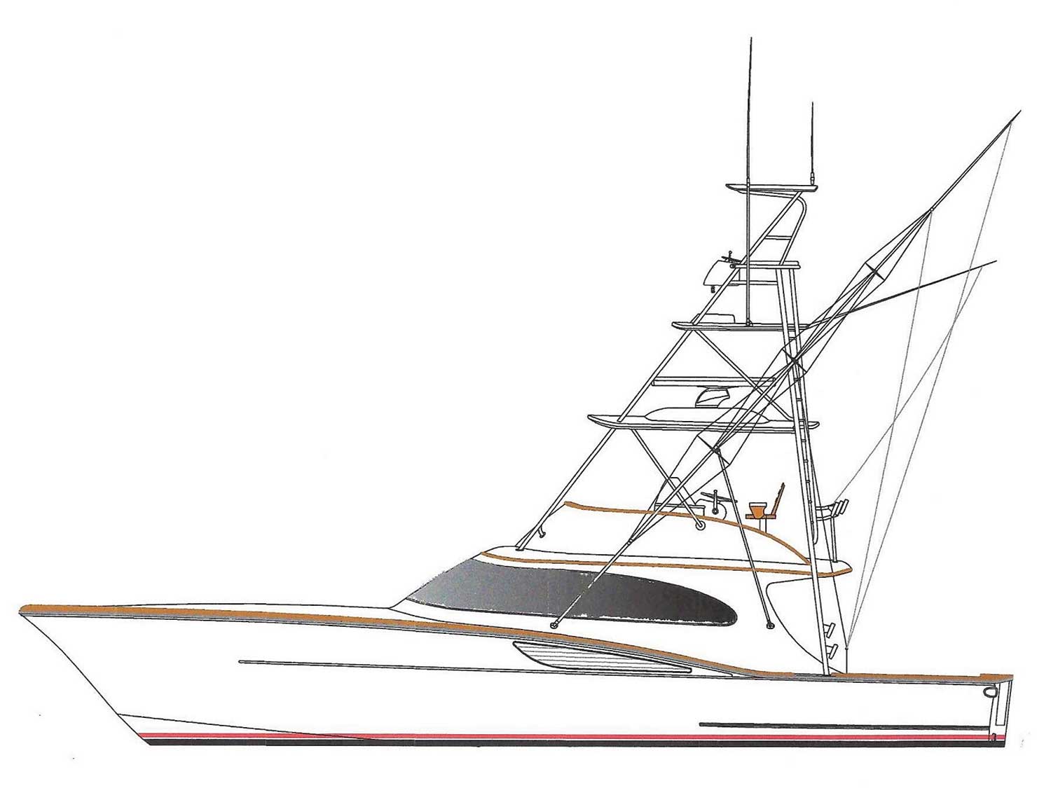 Garlington 48 on the Drawing Board | Marlin