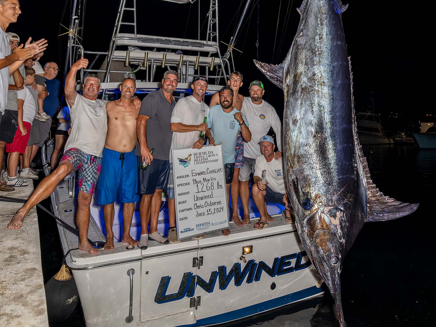 1,268-Pound Blue Marlin Landed During Bermuda Big Game Classic | Marlin