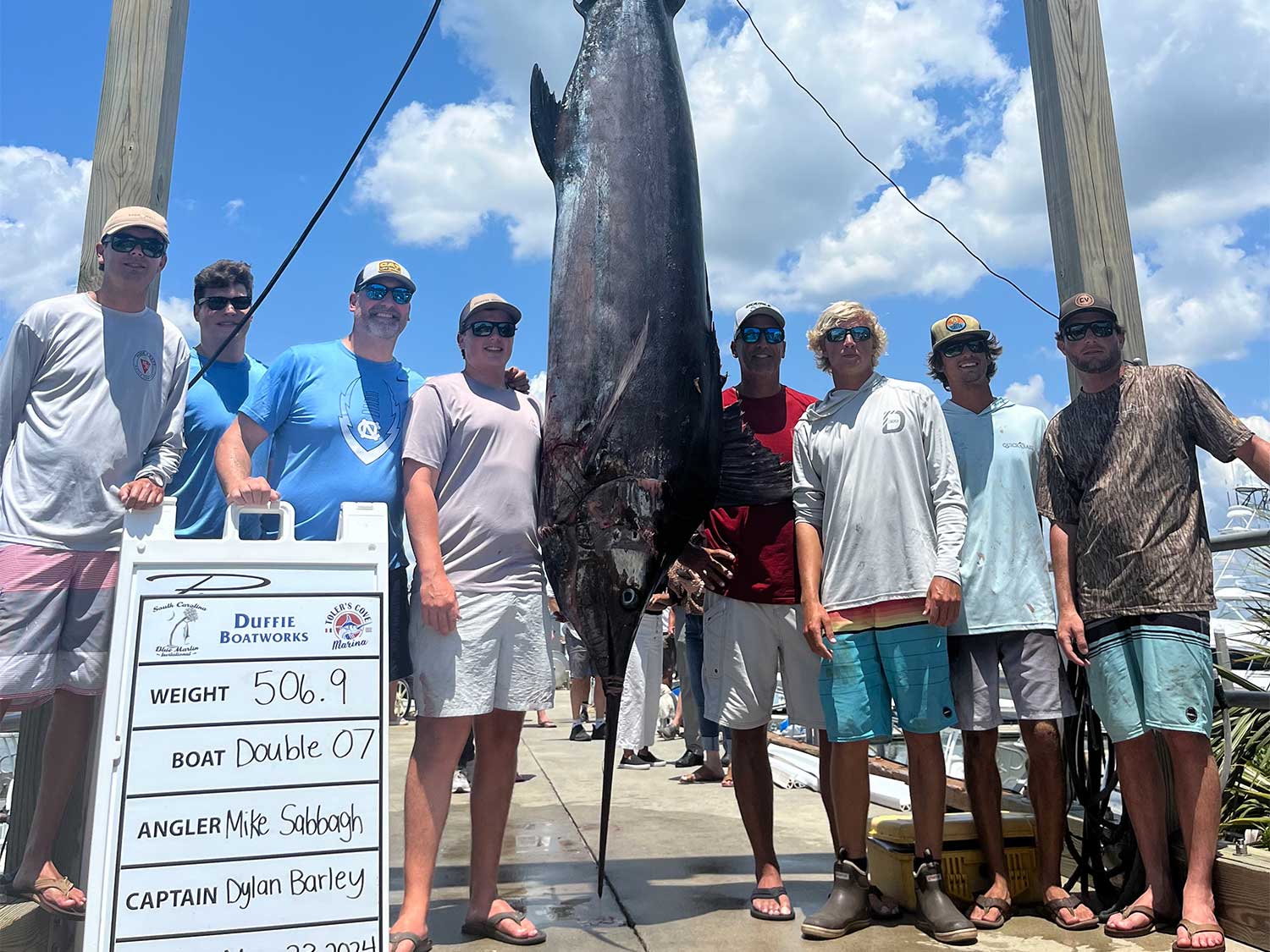Back-to-Back Trophy Blue Marlin in South Carolina | Marlin